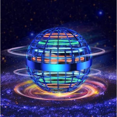 Flying Ball Hover Ball Toy, Flying Orb RGB Light Flying Toys 360 ...