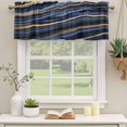 2 Pack Valances for Windows, Marble Window Valances for Living Room ...
