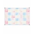 Colorful Plaid Sun Shade Sail 8'X10' Spring Rainbow UV Block Outdoor ...