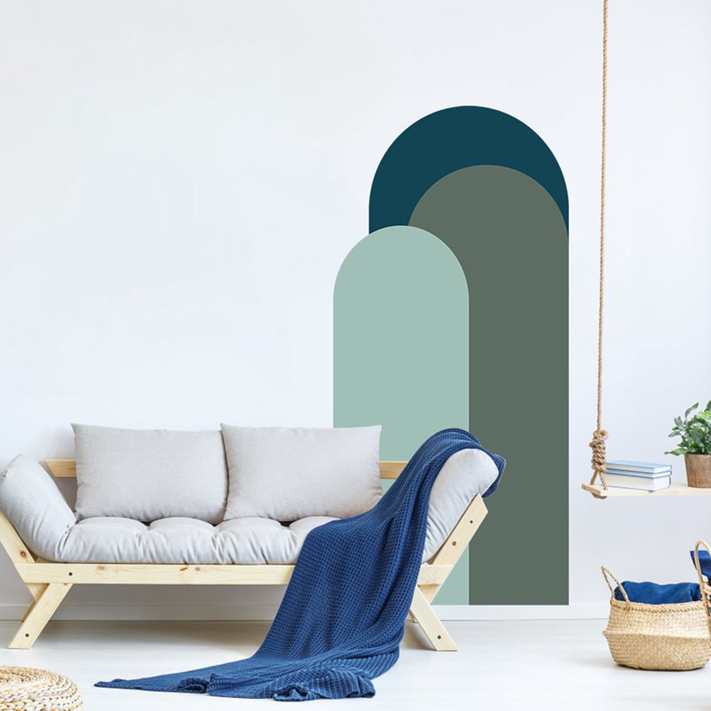 Arch Wall Decal Boho Wall Decal Peel and Stick Modern Polka Dot Decals ...