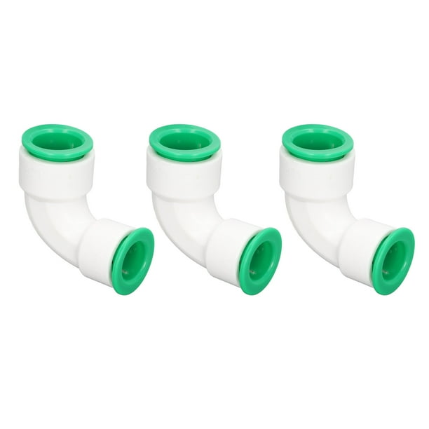 Elbow Pipe Fitting,10 Pcs Water Line Water Pipe Connector Water Line ...