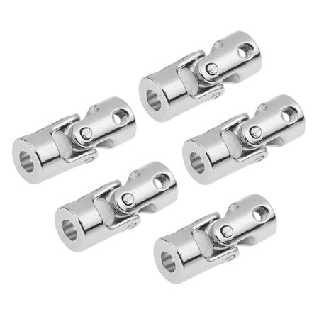 5pcs Metal Universal Joint RC Cars Boats Model Cardan Gimbal Couplings ...