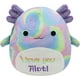 Squishmallows 14" Tie Dye Axolotl - Delphine, The Stuffed Animal Plush ...