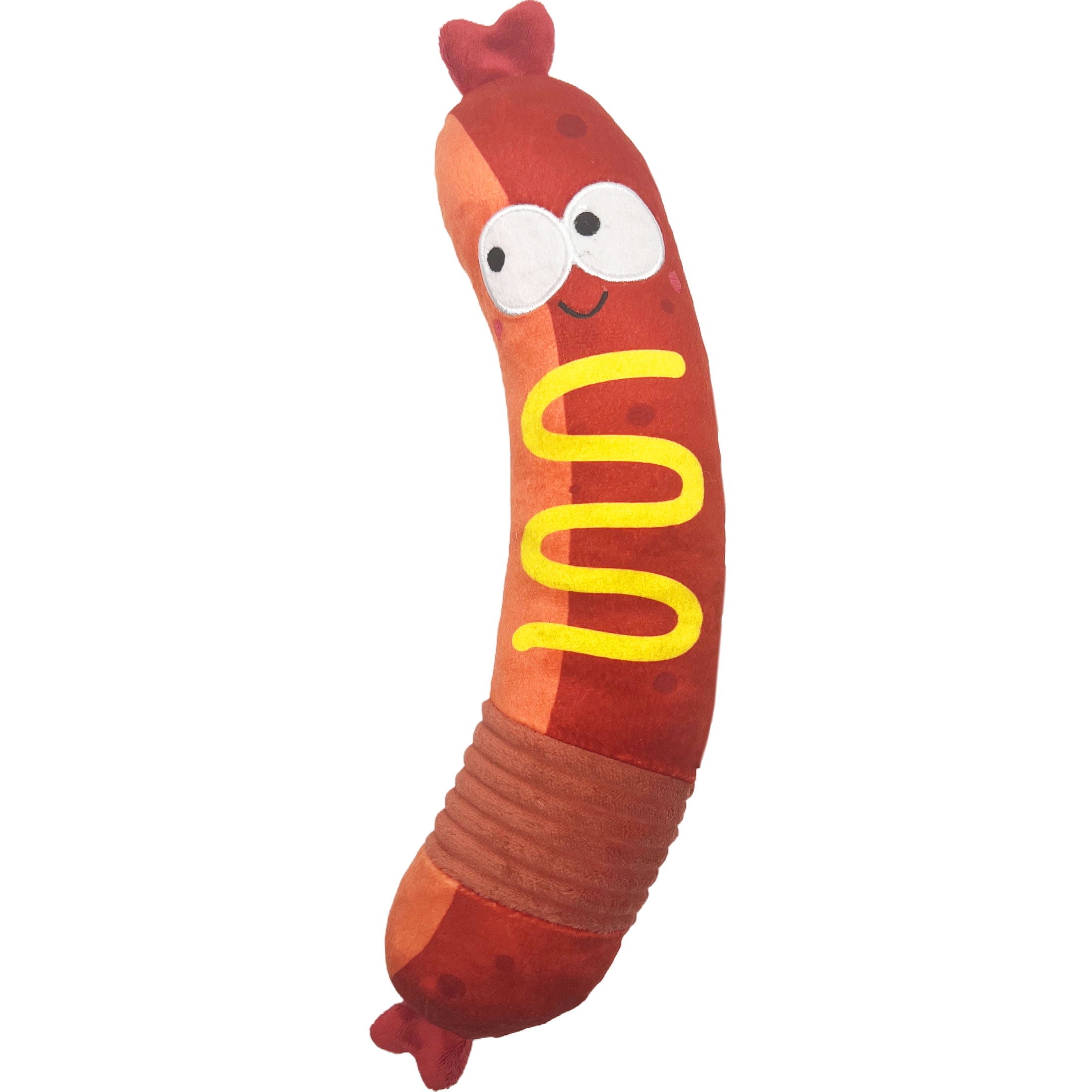 GiGwi Soft Squeaky 15.5" Plush Sausage-shapped Dog Toy - Walmart.ca