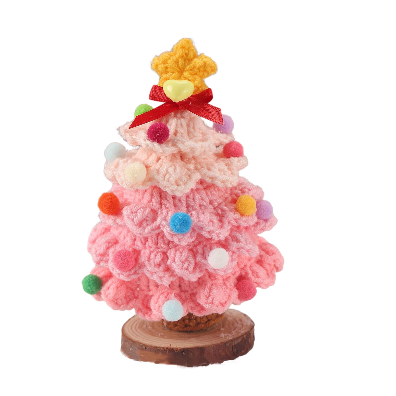 Click here for Qipopiq Handmade Crochet Christmas Tree - Mini Xma... prices