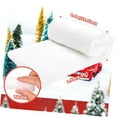 Hotbar Large Christmas Fake Snow Blanket White Artificial Snow Roll ...