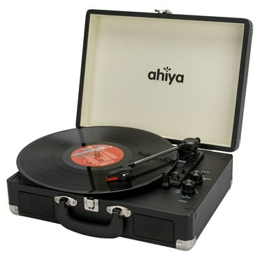 Sylvania SRCD838 Nostalgia 5-in-1 Turntable/CD/Radio/Cassette Player ...