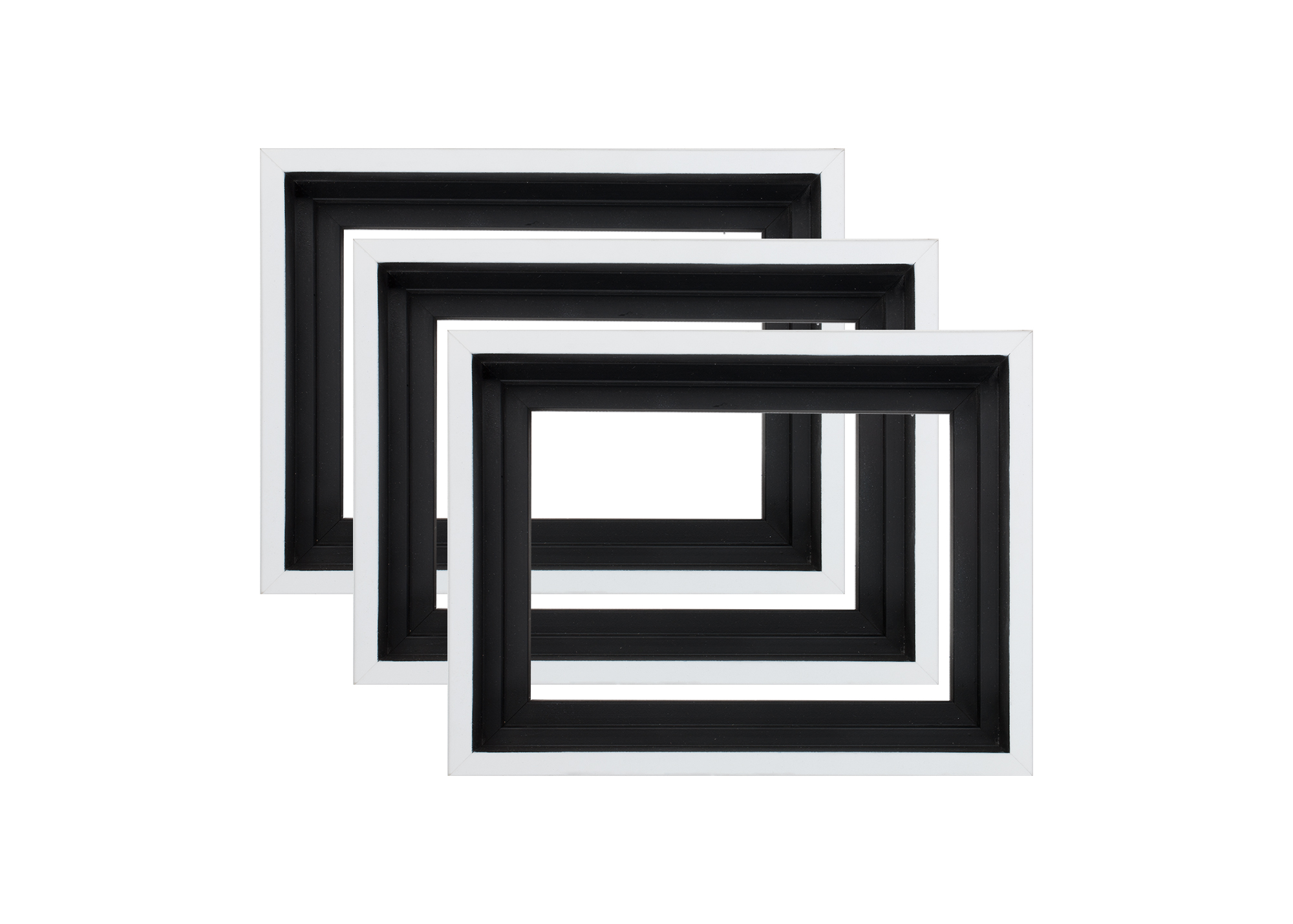 Jerry's Artarama Cardinali Renewal Core Floater Frames - 6x12 White - 3 ...