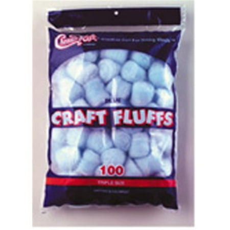 Craft Fluffs 4oz 100/Pkg-Blue | Walmart Canada