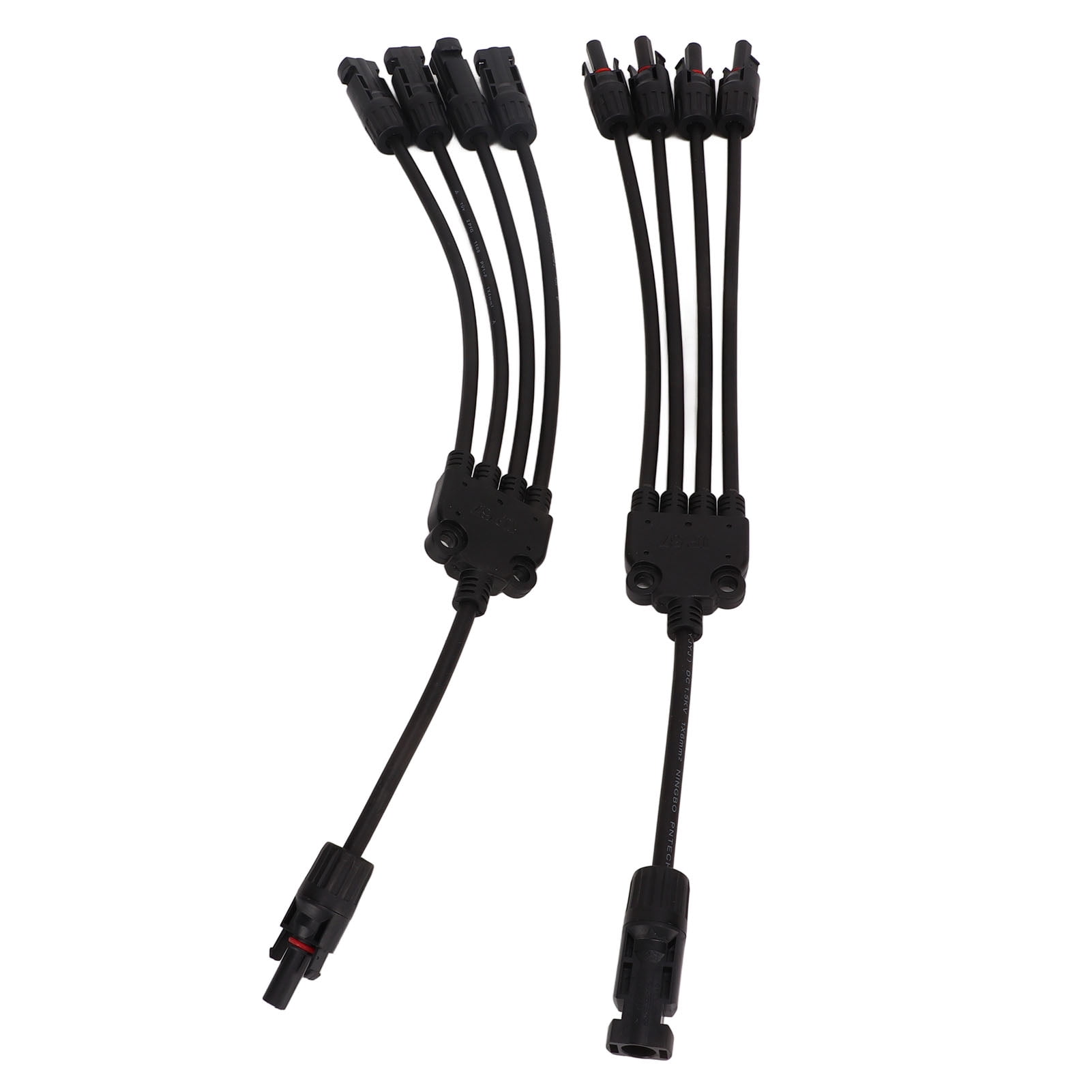 Conector solar fotovoltaico con rama en Y de 2 piezas con llave, conector rápido macho y hembra ...