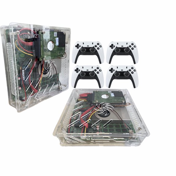 KINHANK MotionX Video Game Consoles with 30+ Games for Kids & Families ...