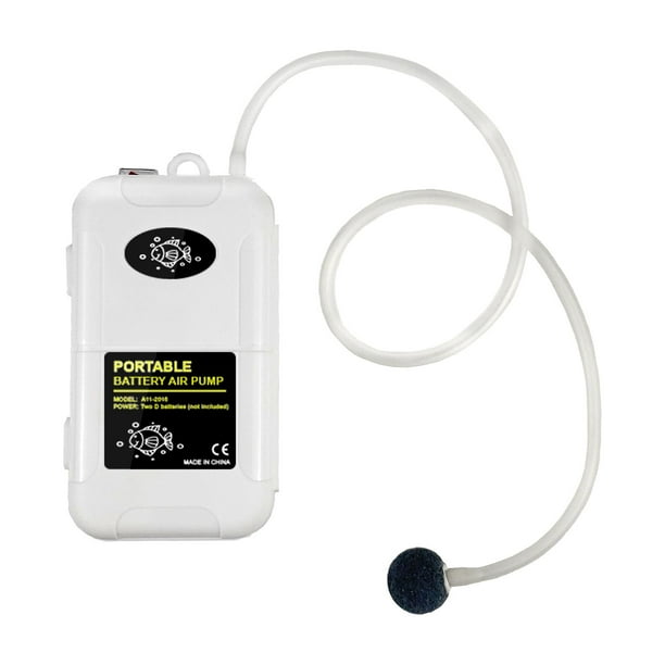 Aquarium Air Pump Mini Size Oxygen Aerator Pump for Aquariums Power Cut ...