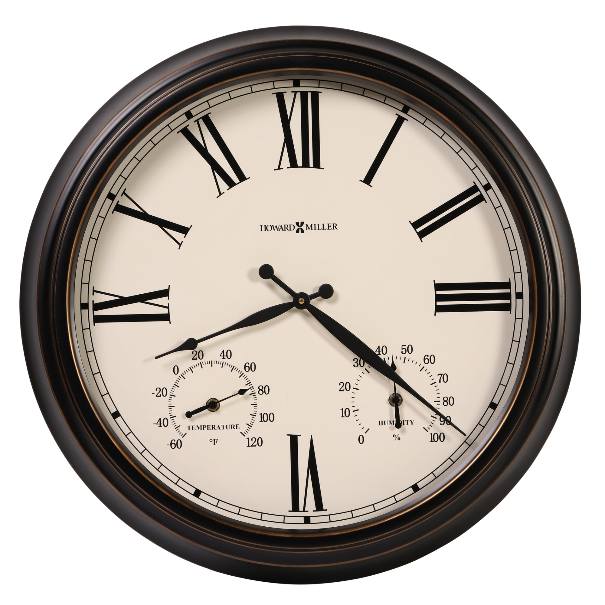 Click here for Howard Miller Aspen Outdoor Wall Clock 625677 prices