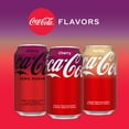 Coca-Cola Cherry Mini Soda Can 7.5 fl oz Pack of 6 Refreshing Soft ...