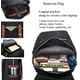 Ronyes Unisex College Bag 15.6’’ School Laptop Backpack Adult Black ...