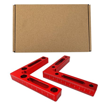 Positioning Right Angle Clamp Carpenter Tool L Type Squares Ruler ...