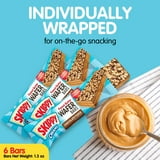 SKIPPY Creamy Peanut Butter And Chocolate Fudge Wafer Snack Bar, 7.8 Oz ...