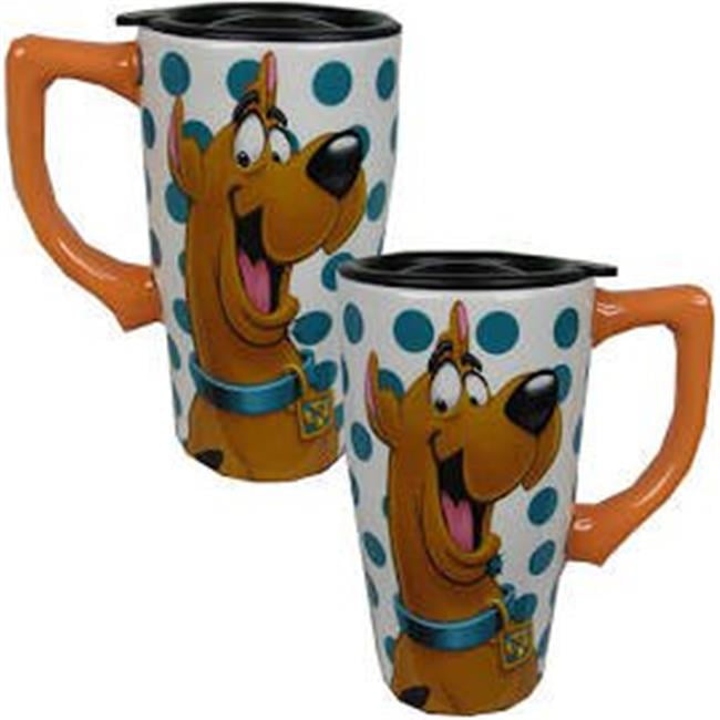 16 oz Scooby Doo Ceramic Travel Mug - Walmart.com