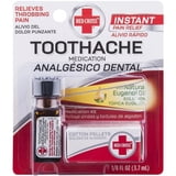 Red Cross Toothache Medication Drops, 0.12 fl oz, Eugenol Clove Oil ...