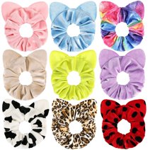 Goody Ouchless® Scrunchies, Gentle Hair Scrunchies, Black, 8 Ct ...