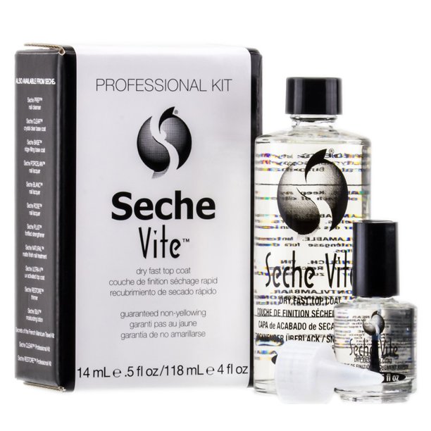 Seche Vite Dry Fast Top Coat Professional Kit ( 3 Piece Set) - Walmart.com