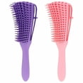 The EZ Detangler Hair Brush Anti-Static Scalp Comb Salon Styling Smooth ...