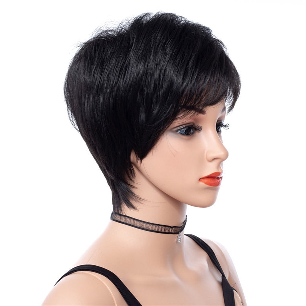 Click here for Riforla Fashion Womens Sexy Full Wig Short Wig Bla... prices