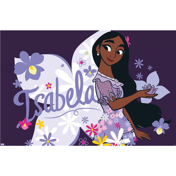 Disney Encanto - Isabela Wall Poster, 22.375" x 34" - Walmart.com