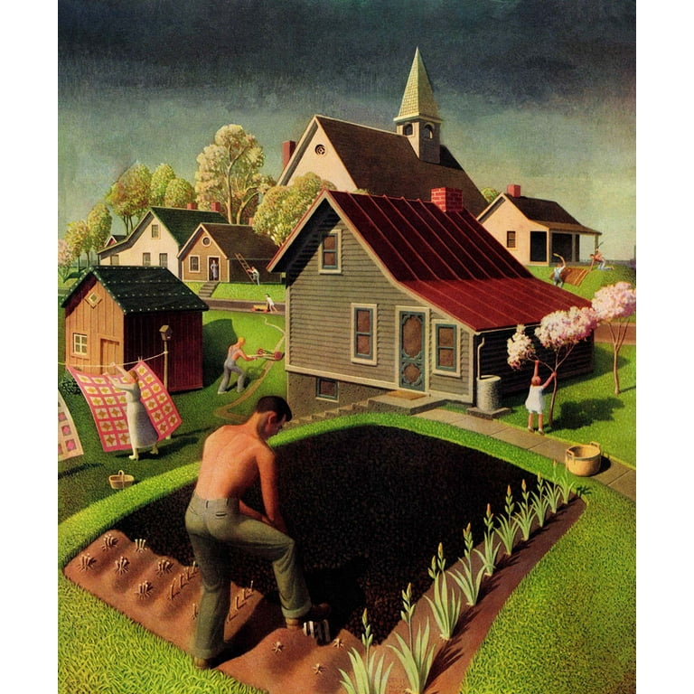 Grant Wood Paintings