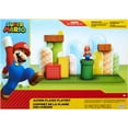 SUPER MARIO Nintendo Acorn Plains 2.5” Figure Playset with Feature ...