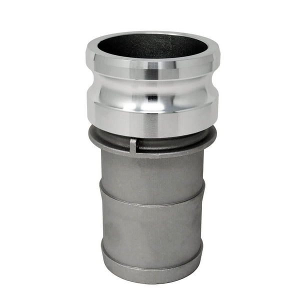 Gloxco Aluminum Type E Cam and Groove Hose Fitting, 3" Male Camlock x 3 ...