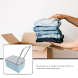 2 Count 60 Gallon Storage Container Garbage Can Trunk Shopping Blue ...