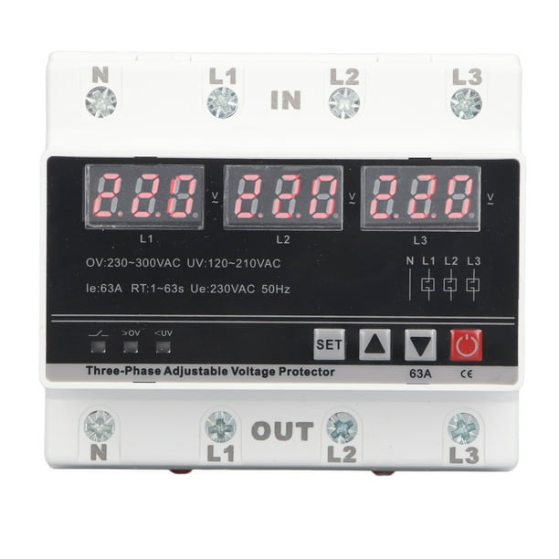 Adjustable Voltage Protector,3 Phase Adjustable Protector Voltage ...