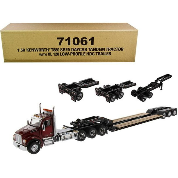 Diecast Masters 71061 Kenworth T880 SBFA Day Cab Tandem Tractor with XL ...