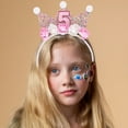 Glittering Head Bopper Birthday Headpiece Crown Headbands Sparkling ...