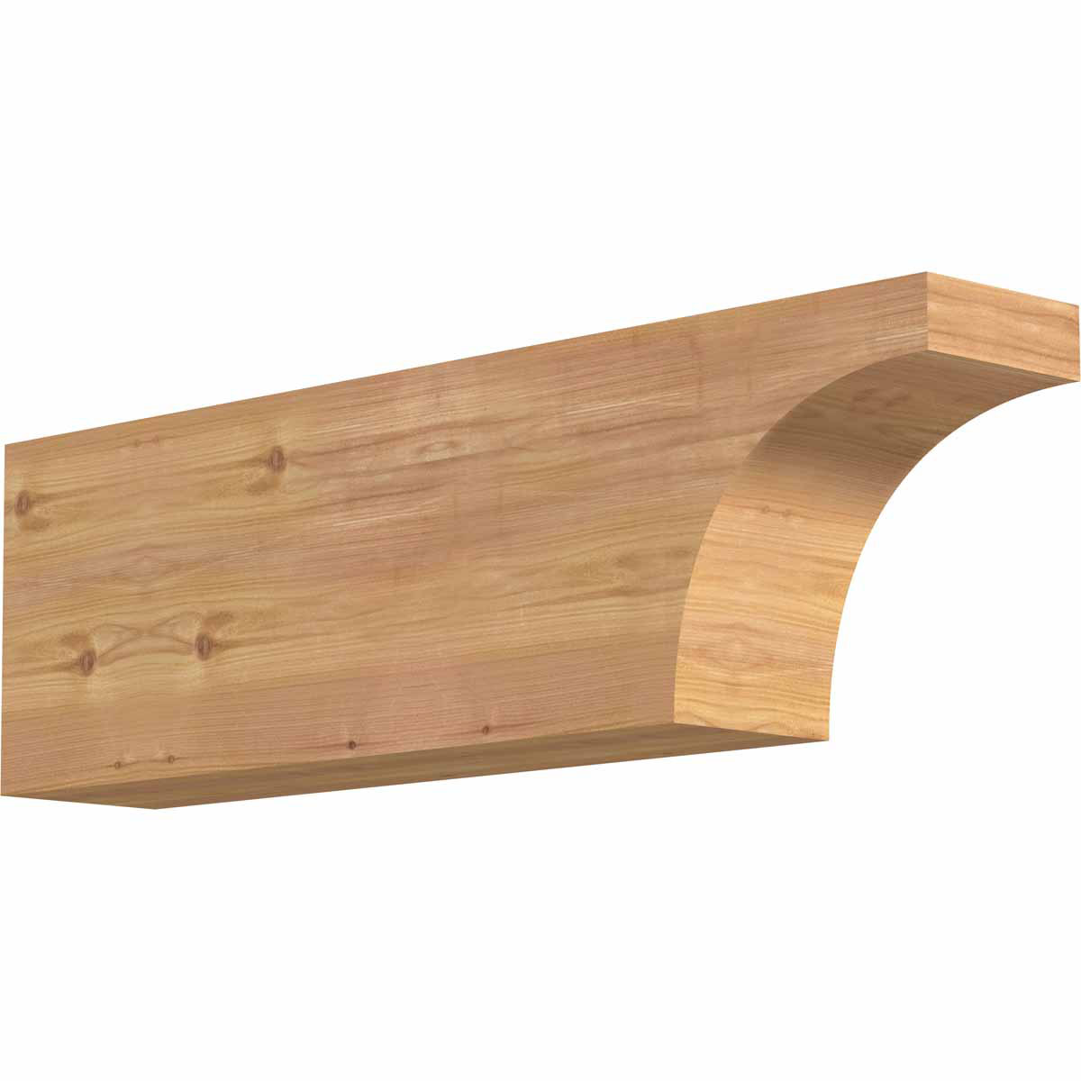 5 1/2"W x 10"H x 32"L Huntington Smooth Rafter Tail, Western Red Cedar ...