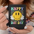 Happy Dot Day 2024 Smile Face Colorful Polka Dot Teacher Kid Coffee ...