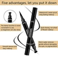 BONNIESTORE Winged Eyeliner Stamp 2 Pack,Dual-ended Eyeliner Stamp for ...