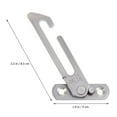 TUIBELYN Sliding Window Lock Restrictor Steel Hook Limiter Safety Locks ...
