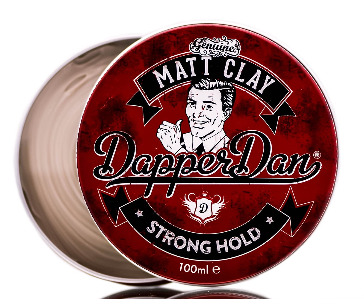 Dapper Dan Strong Hold Frizz Control Hair Styling Matte Clay, 3.4 oz ...