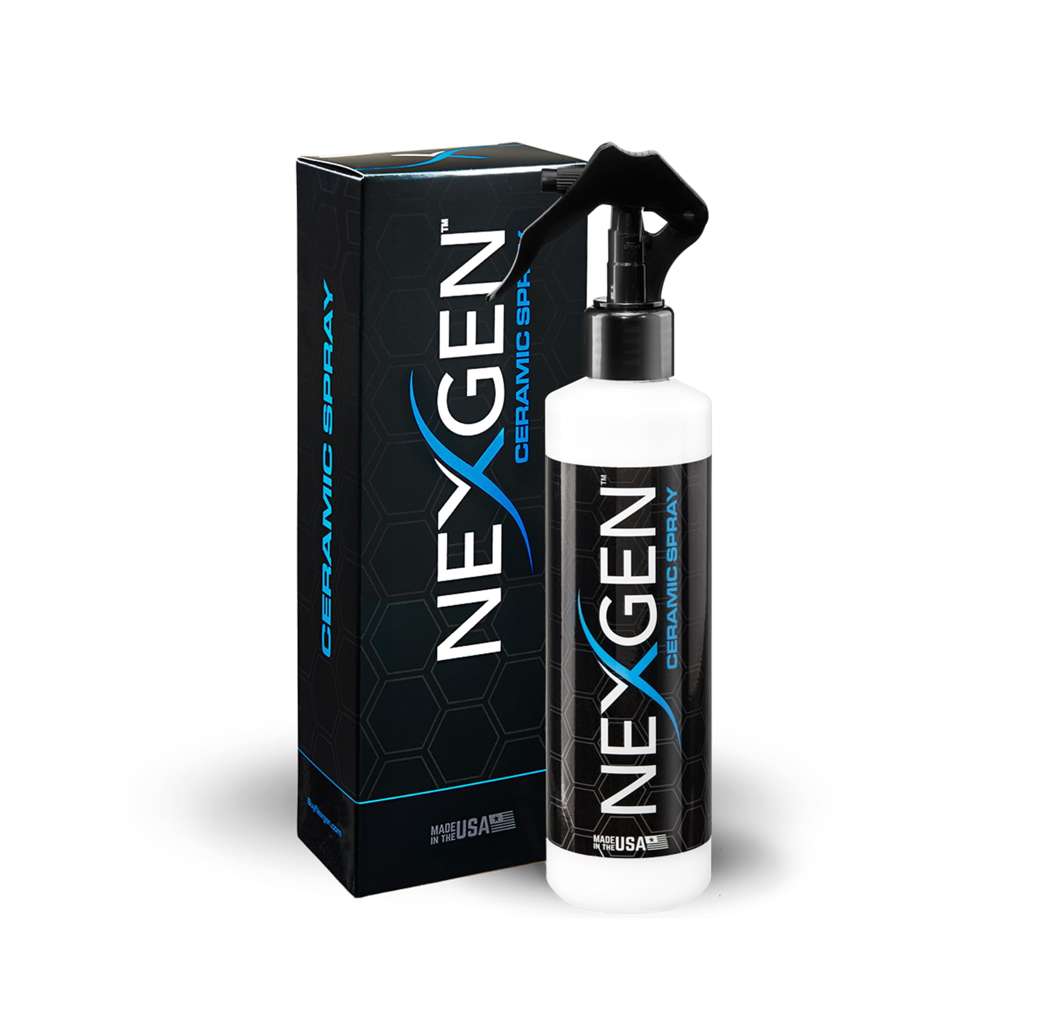 Nexgen Ceramic Spray Silicon Dioxide — Easy to Apply, Ceramic Coating Spray — Professional-Grade ...