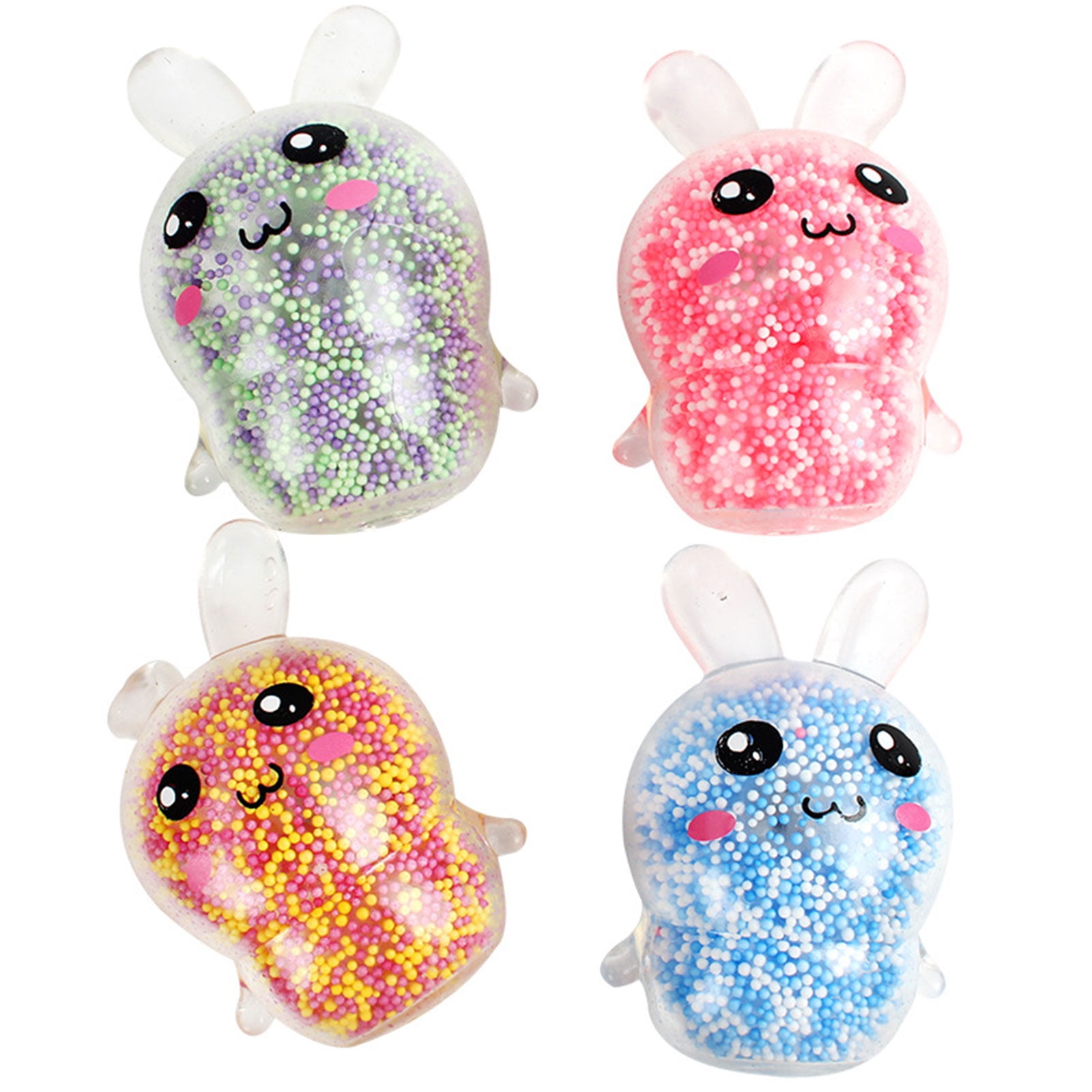 Squeeze TPR Rabbit Toy Sensory Fidget Novelty Gag Stress Relief Toy ...