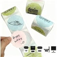 220200221110 label printer thermal stickers paper, 5050, floral ...