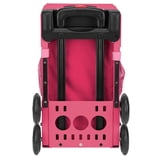 Zuca 18" Sport Bag - Pink SK8 with 2 Small Utility Pouch (Pink Frame ...