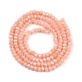 20strands Electroplate Glass Beads Strands Pearl Luster Plated Faceted ...