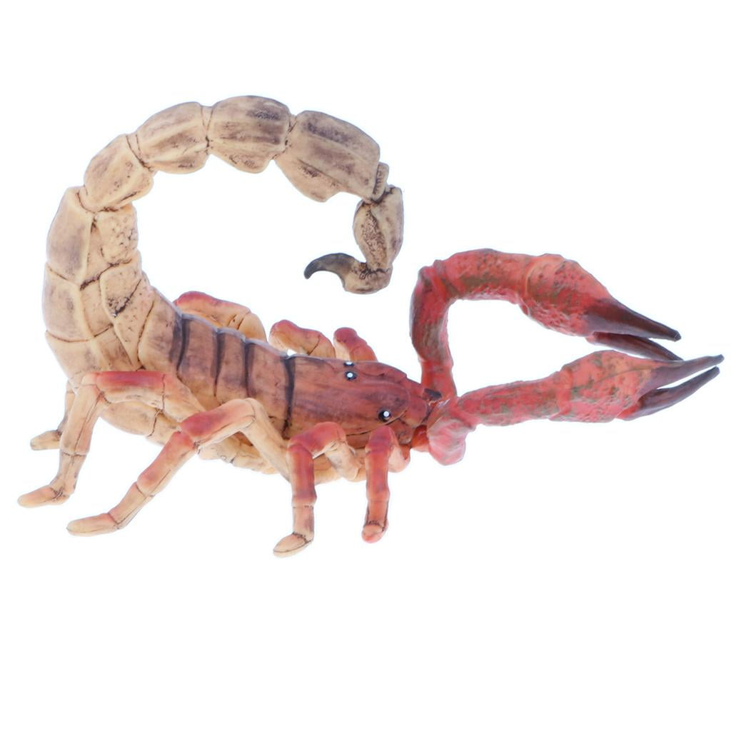 Simulation Scorpion - Hand Painted Toy Figurine Model - And Materials ...