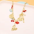Chunky Retro Heart Necklace Women Antique Layered Beach Ocean Sun Moon ...