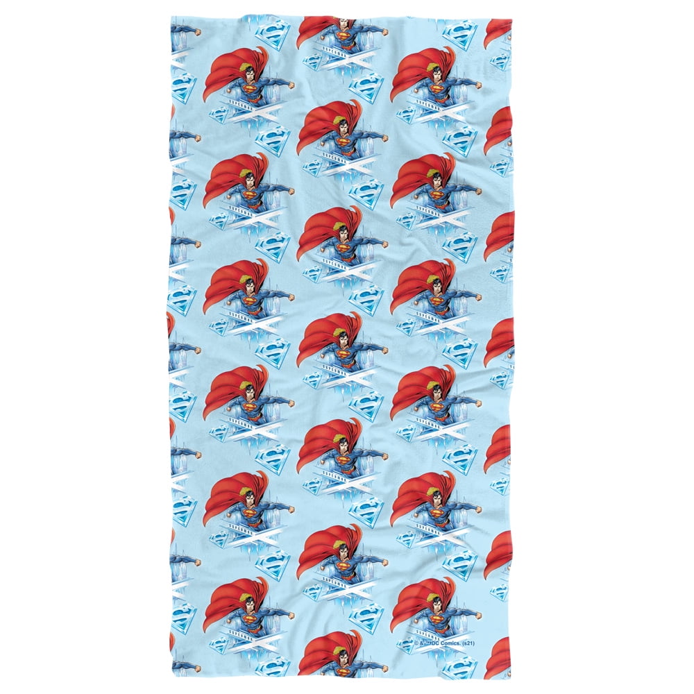 Superman Arctic Warrior Officially Licensed Beach Towel 30' X 60 ...