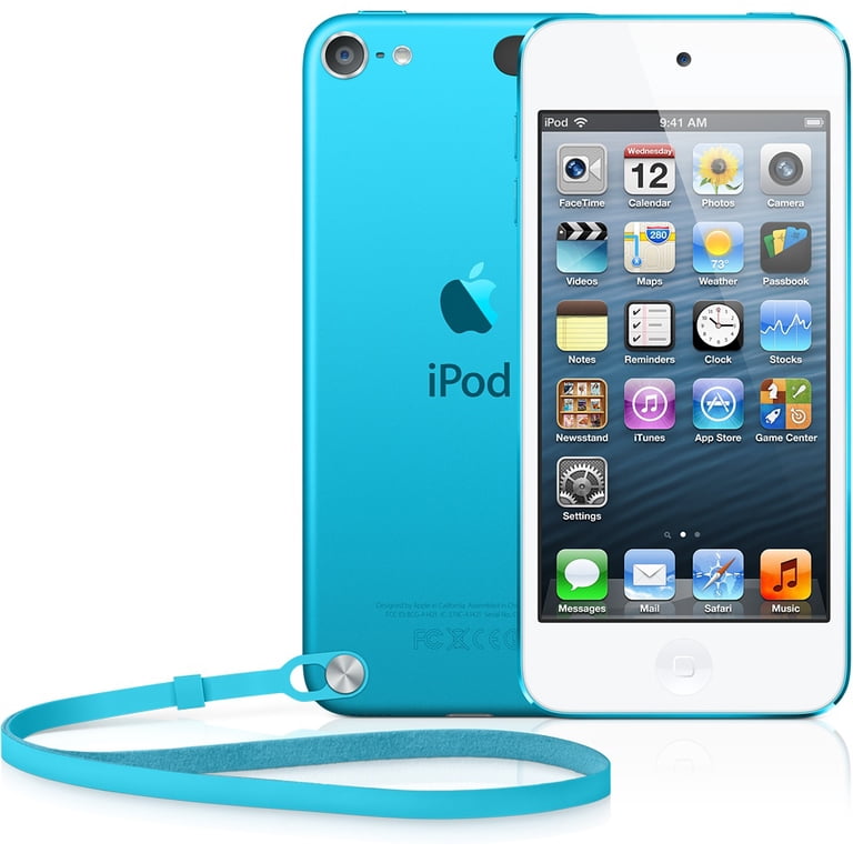 Ipod 5 Blue Front And Back