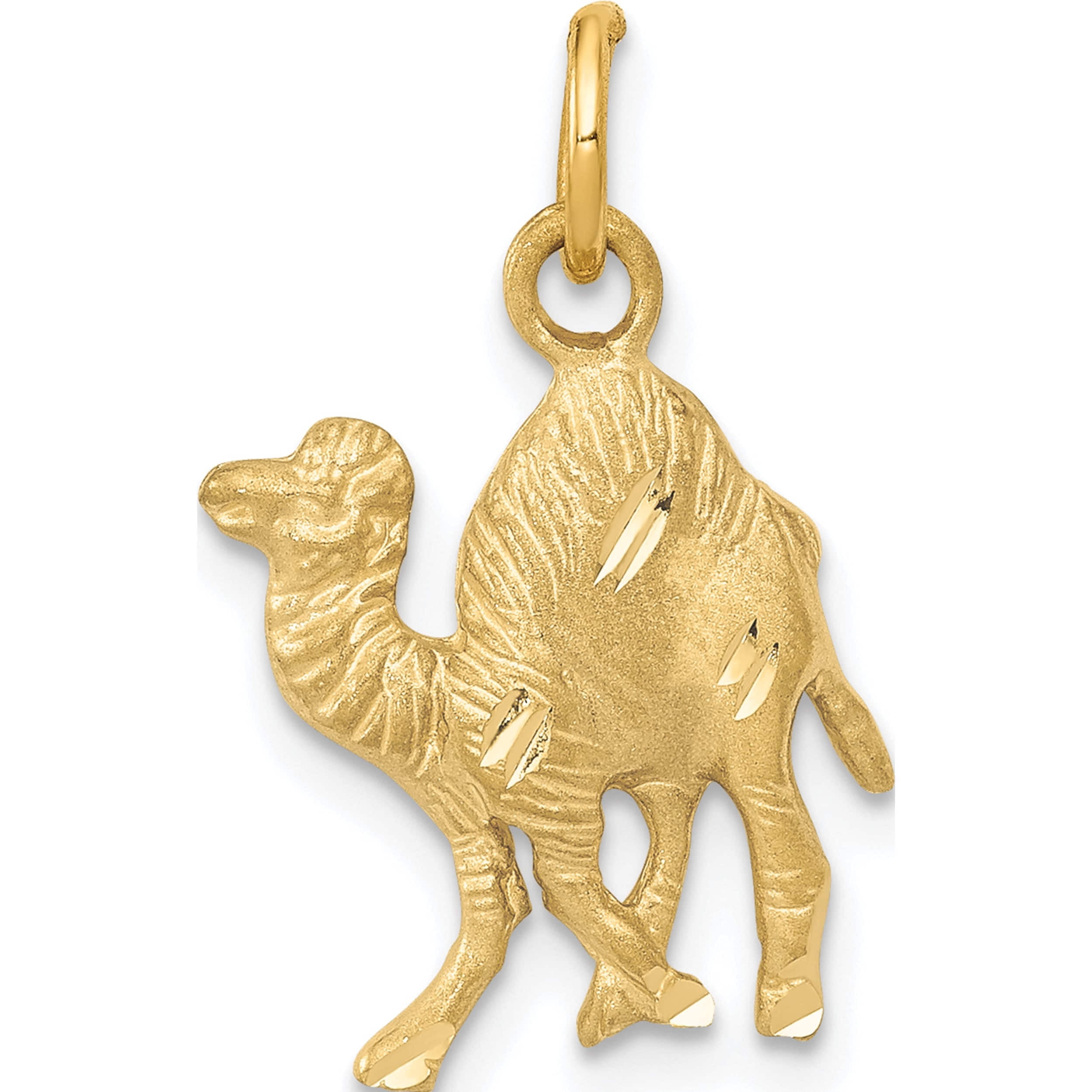 14K Yellow Gold Camel Charm (21 X 13) Made In United States c563 ...